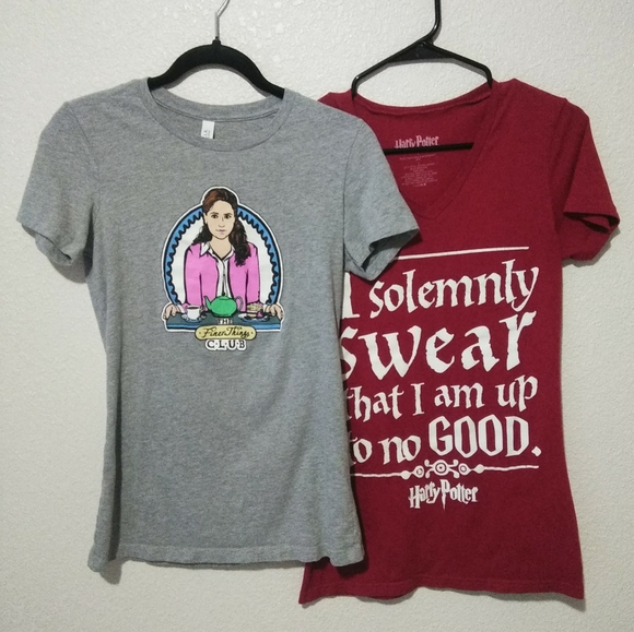 Warner Bros. | Tops | Graphic Tees Bundle 2 Harry Potter The Office ...